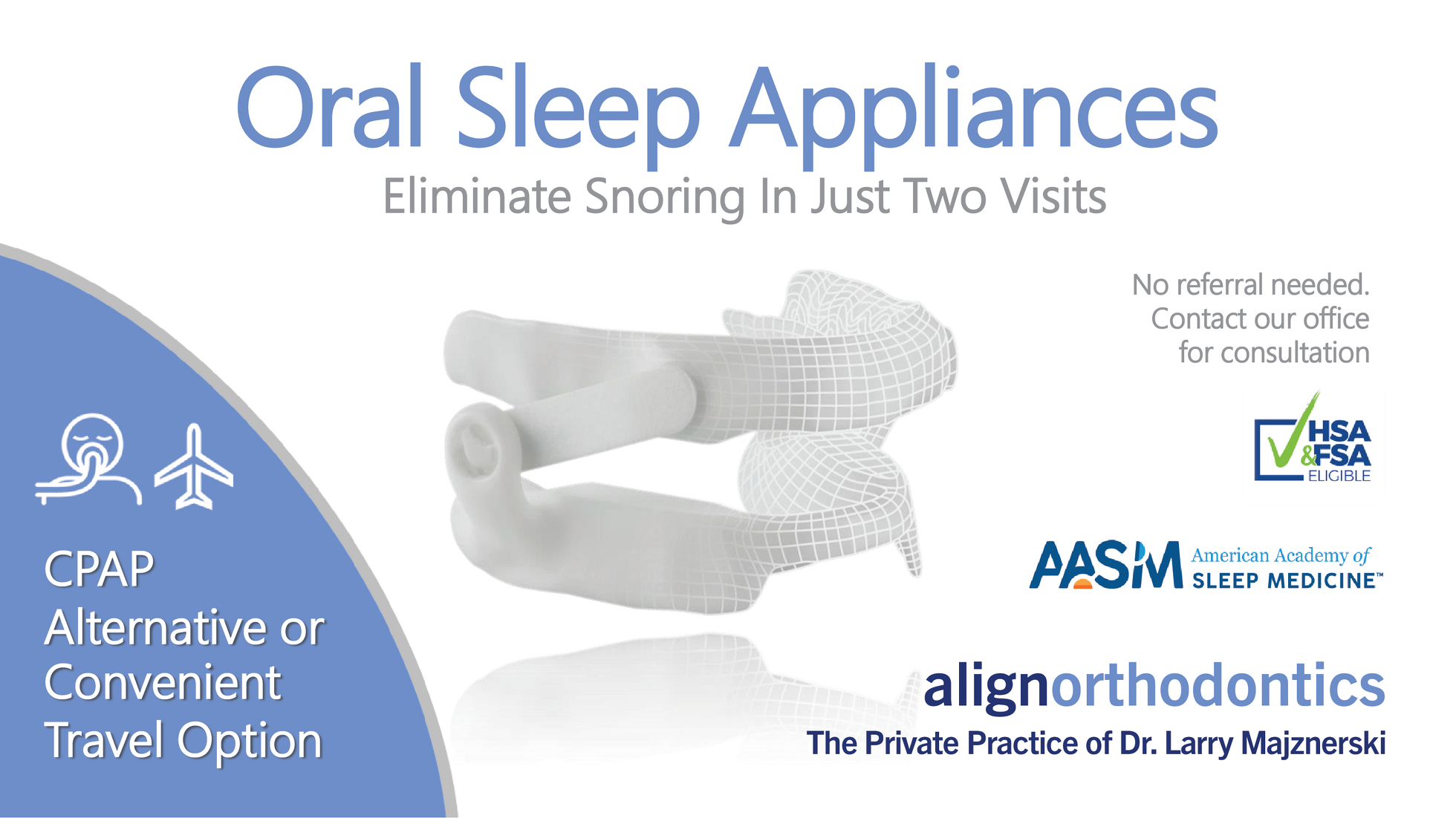 Oral Sleep Apnea Appliance - 15th Annual Jay & Betty Van Andel Legacy ...